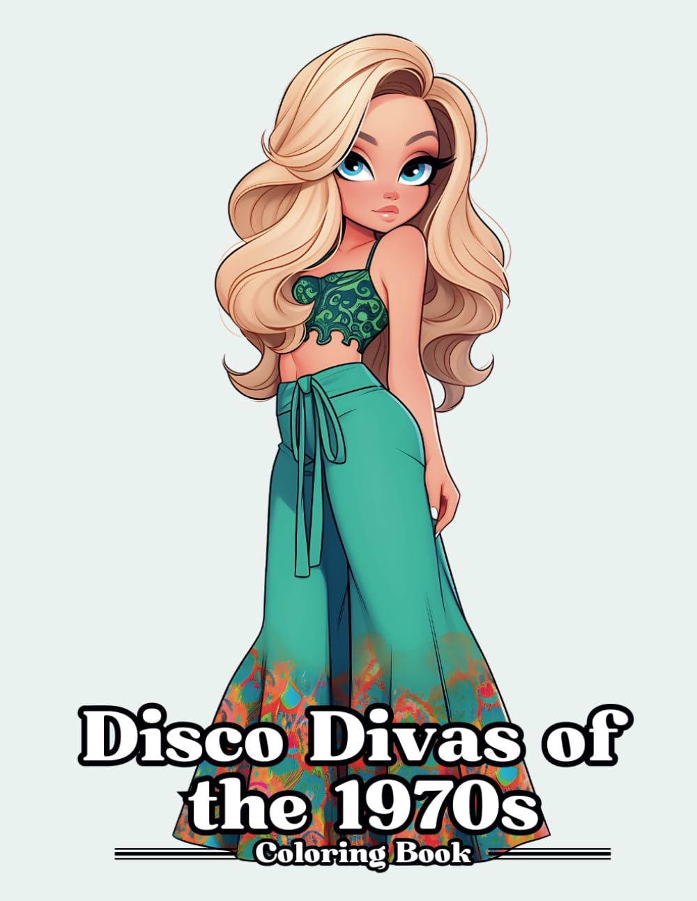 Amazon.com: Disco Divas of The 1970s: Coloring Book For Adults and ...