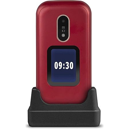 Doro 6030 Unlocked Clamshell Big Button Mobile Phone for Seniors with 2 ...