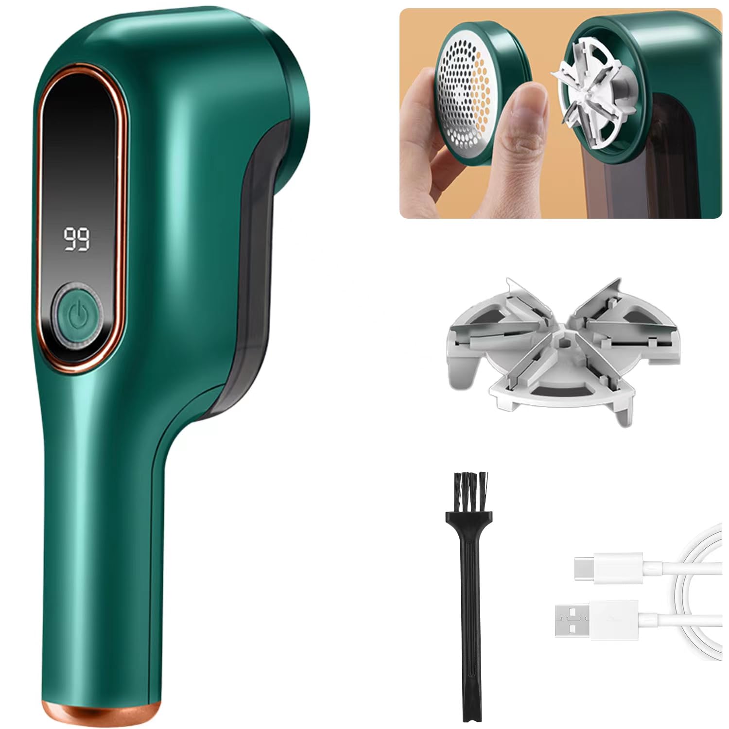 Amazon.com: Scrubbeeze Lint Remover, Fabric Shaver, Lint Remover ...