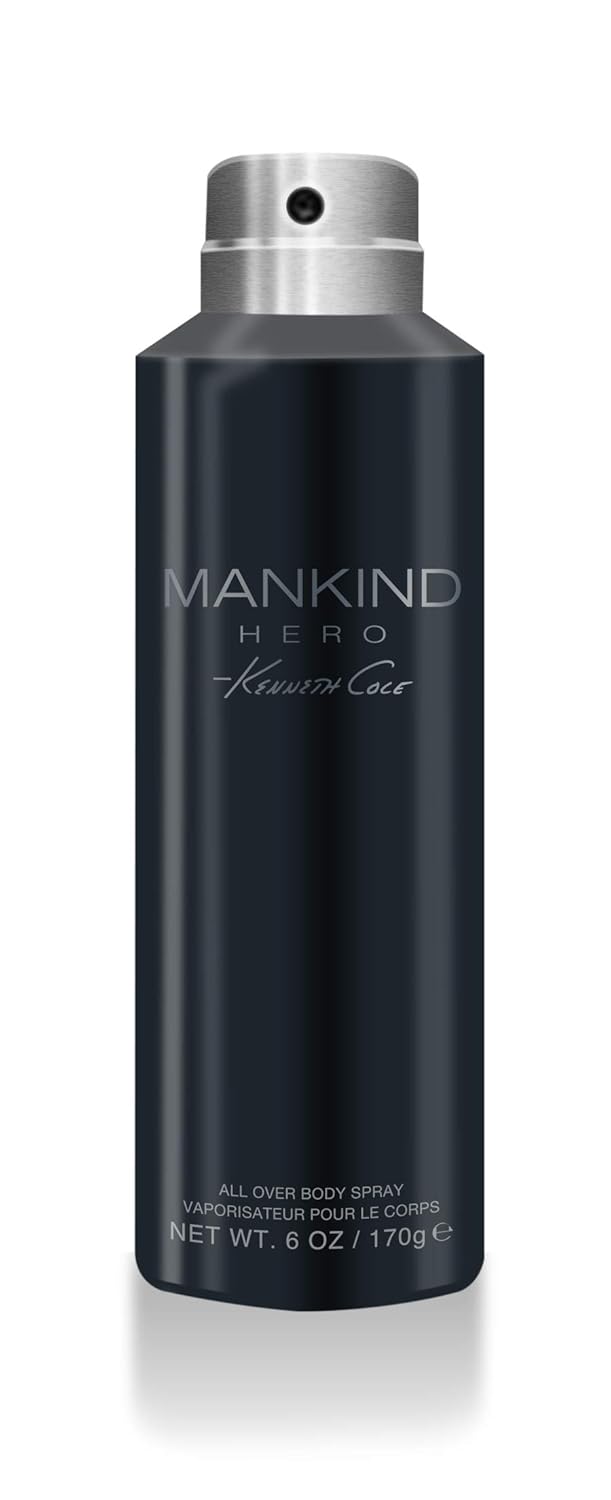 Amazon.com: Kenneth Cole Mankind Hero Body Spray, 6 fl. oz. : Beauty ...