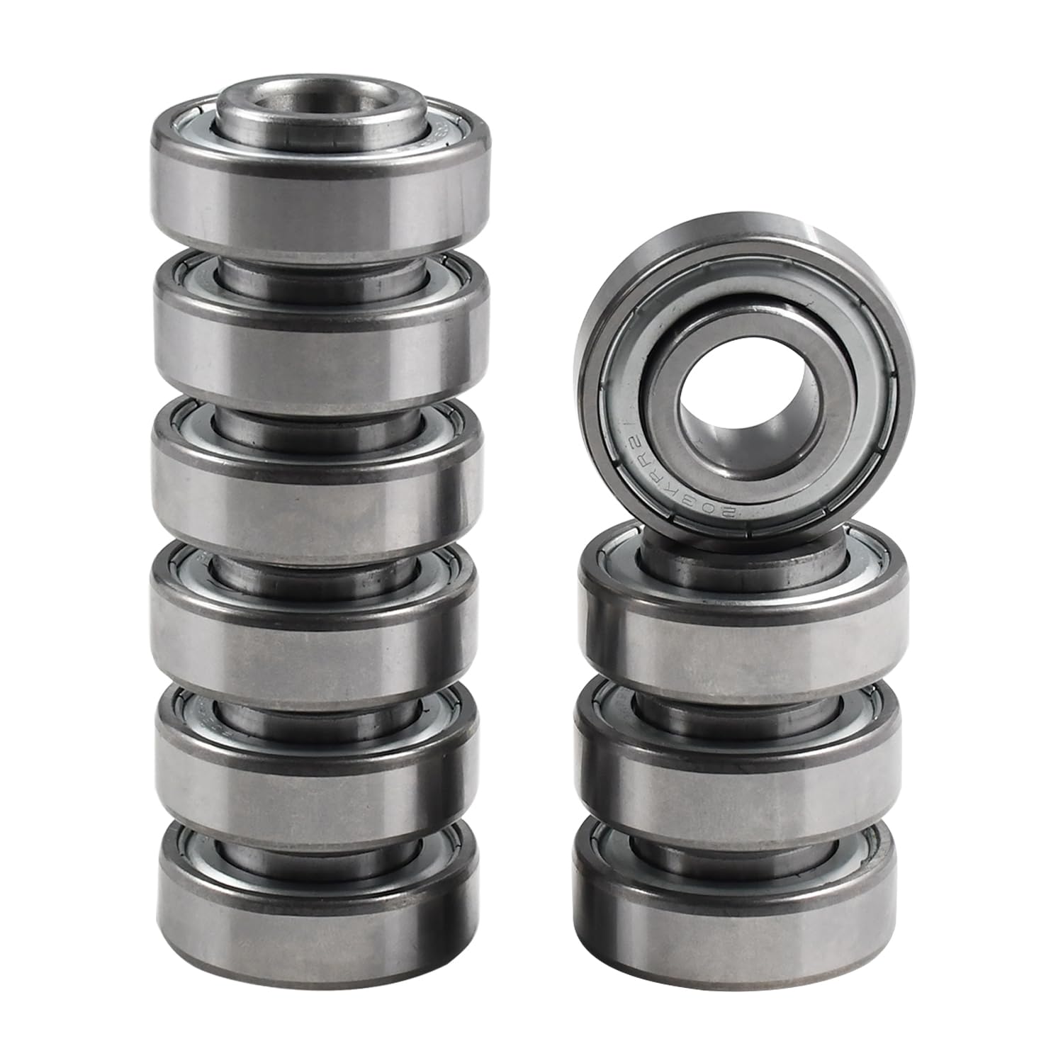 10X 203KRR2 Bearing 0.64 Bore Deep Groove Ball Bearing AN142670 ...