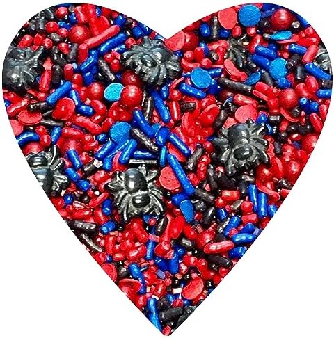 Amazon.com: COOL MOM SPRINKLES Red And Blue Sprinkles (4 oz.) – Themed ...