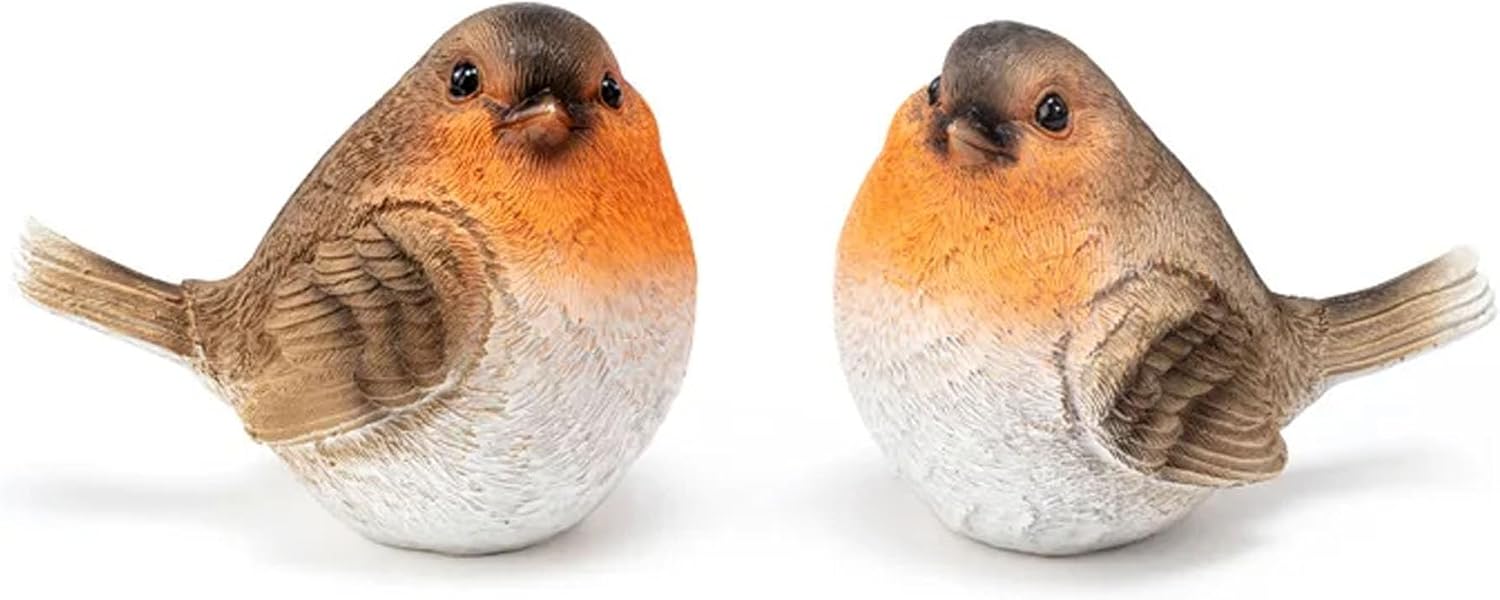 Amazon.com: Napco Spring Chickadee Birds 4.25 x 3.5 inches Orange and ...