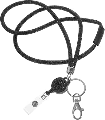 Amazon.com: COOPHYA Id Lanyard Neck Lanyard Id Badge Holder Id Card ...