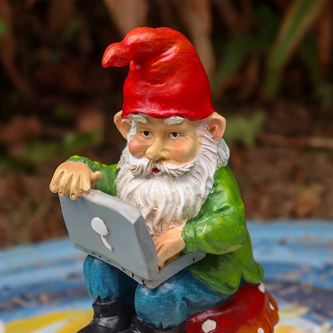 Computer Gnome Figurine Hot Sale Custom New Desktop Size Handmade