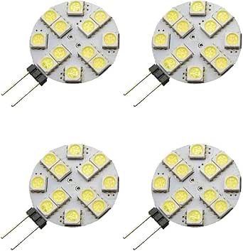 4PCS G4 LED Bulb Warm White 3000K JC Bulb G4 Bi Pin Bulb LED Appliance ...