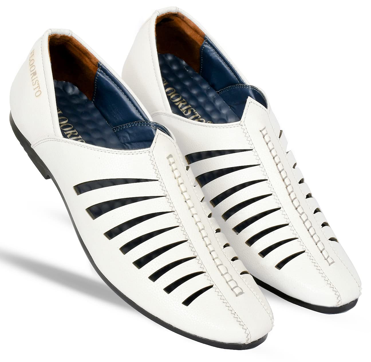 Flooristo Summer Latest Casual Formal Mojaris/Juttis/Nagra Shoes for ...