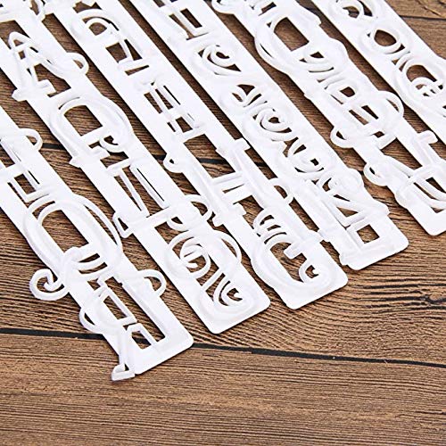 Buy 6pcs set Alphabet Letters Numbers Stencil Frill Edge Fondant Gum ...
