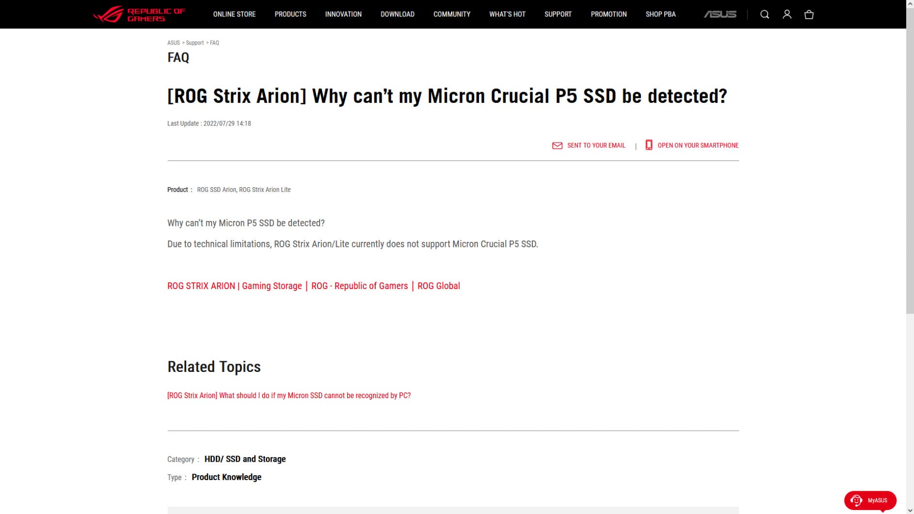 ASUS TUF Gaming AS1000—USB-C 3.2 Gen 2x1 portable M.2 NVMe PCIe SSD 1 ...