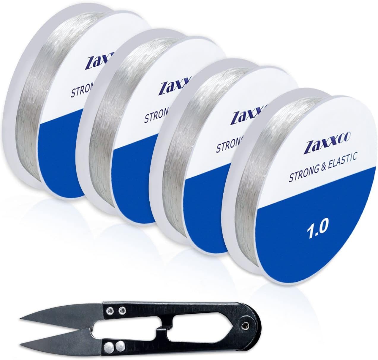 ARPDJK Fils Elastique pour Bracelet Perle, 0.8mm Fils Elastique ...