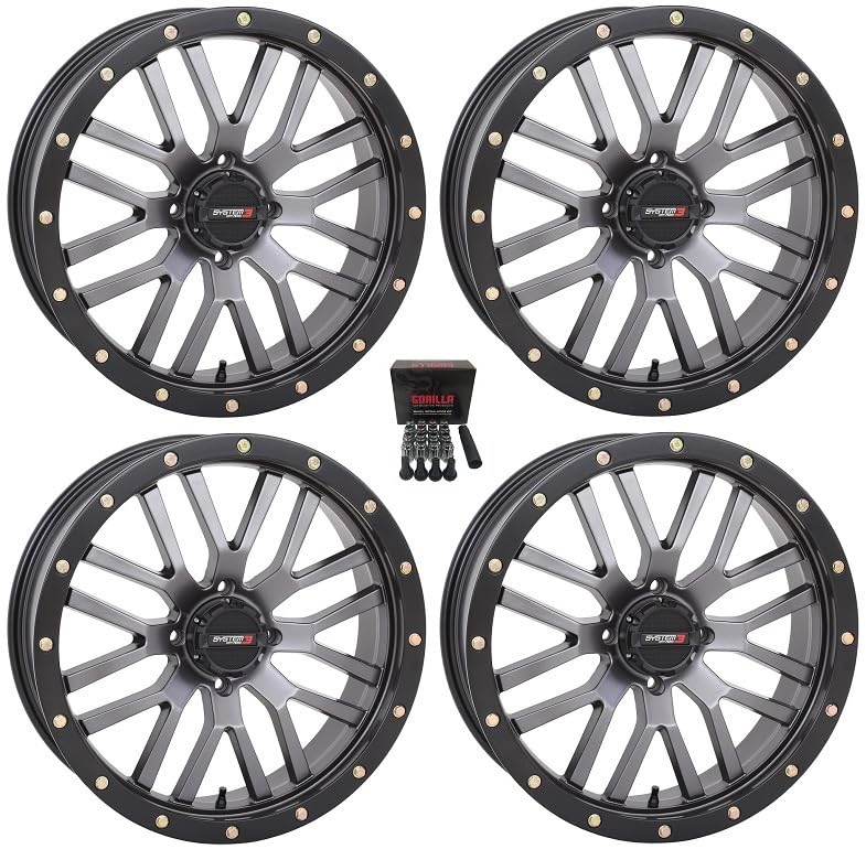 System 3 Off-road System 3 ST-6 14" Wheels (4-Pack) + Lug Kit For Can ...