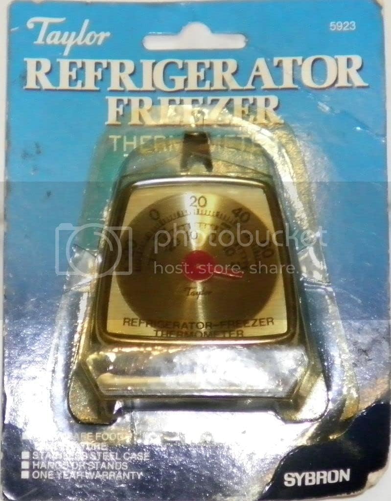 Amazon.com: Taylor Refrigerator/Freezer Dial Thermometer: Home & Kitchen