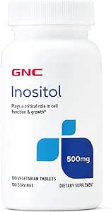 GNC Inositol 500 Mg, 100 Tabletas, Apoya La Función Celular Y El ...