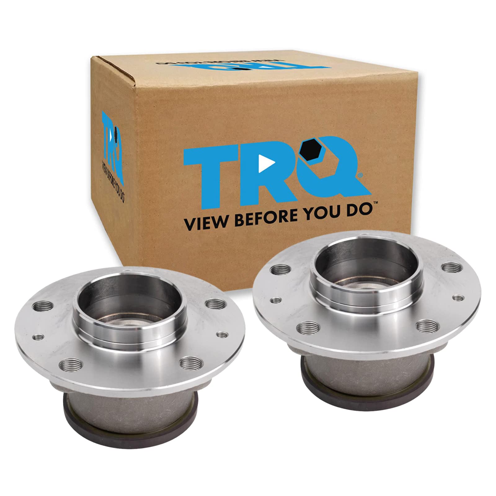 TRQ 2pc Rear Wheel Bearing & Hub Assembly LH Driver RH Passenger Set ...