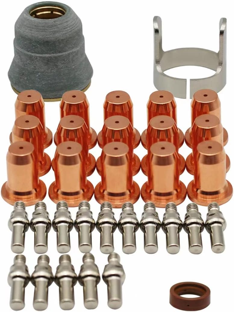 ACCEPTIN 33pcs IPT-60 PT-60 IPT-40 PT40 Plasma consumables Tips/Nozzles ...
