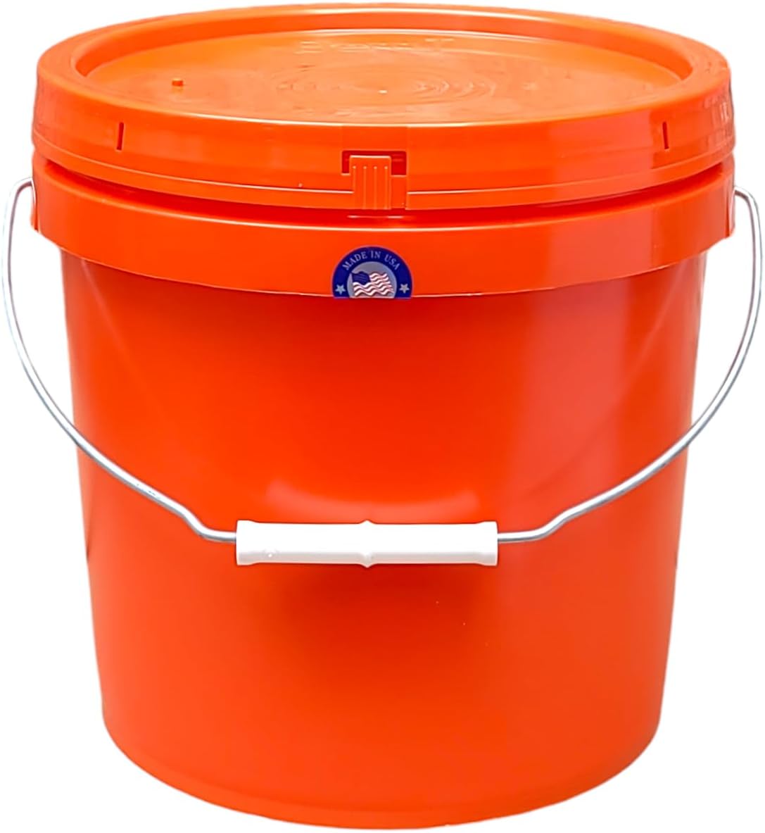 Amazon.com: 2 Gallon Bucket with Lid & Handle Food Safe BPA Free ...