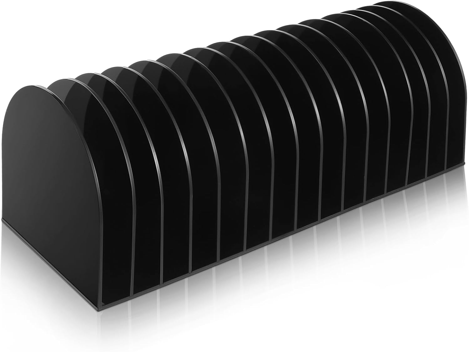 Amazon.com : Ctosree Acrylic File Organizer for Desk Vertical 15 ...