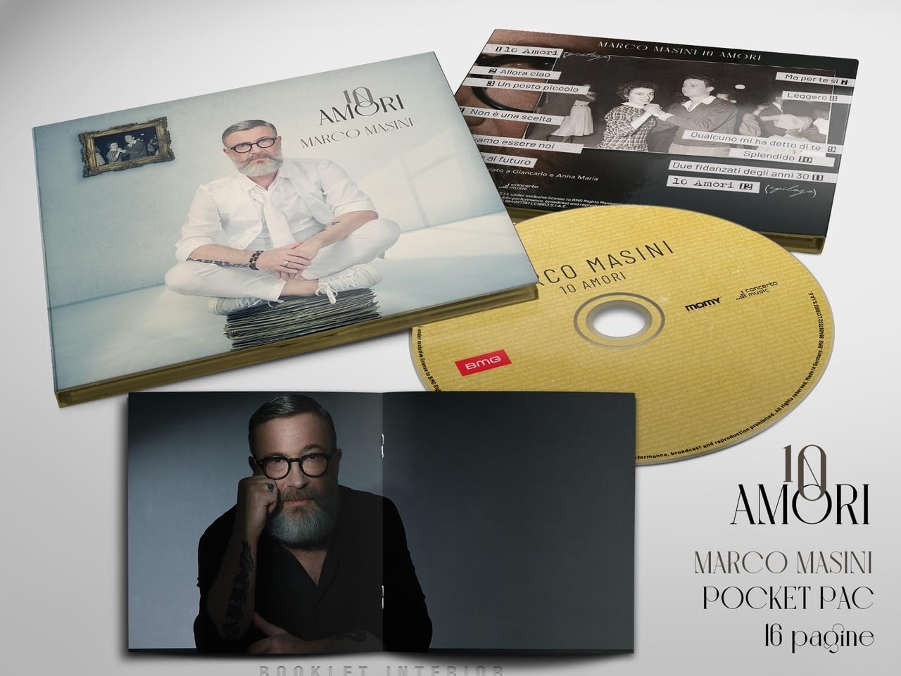 10 Amori : Marco Masini: Amazon.it: CD e Vinili}