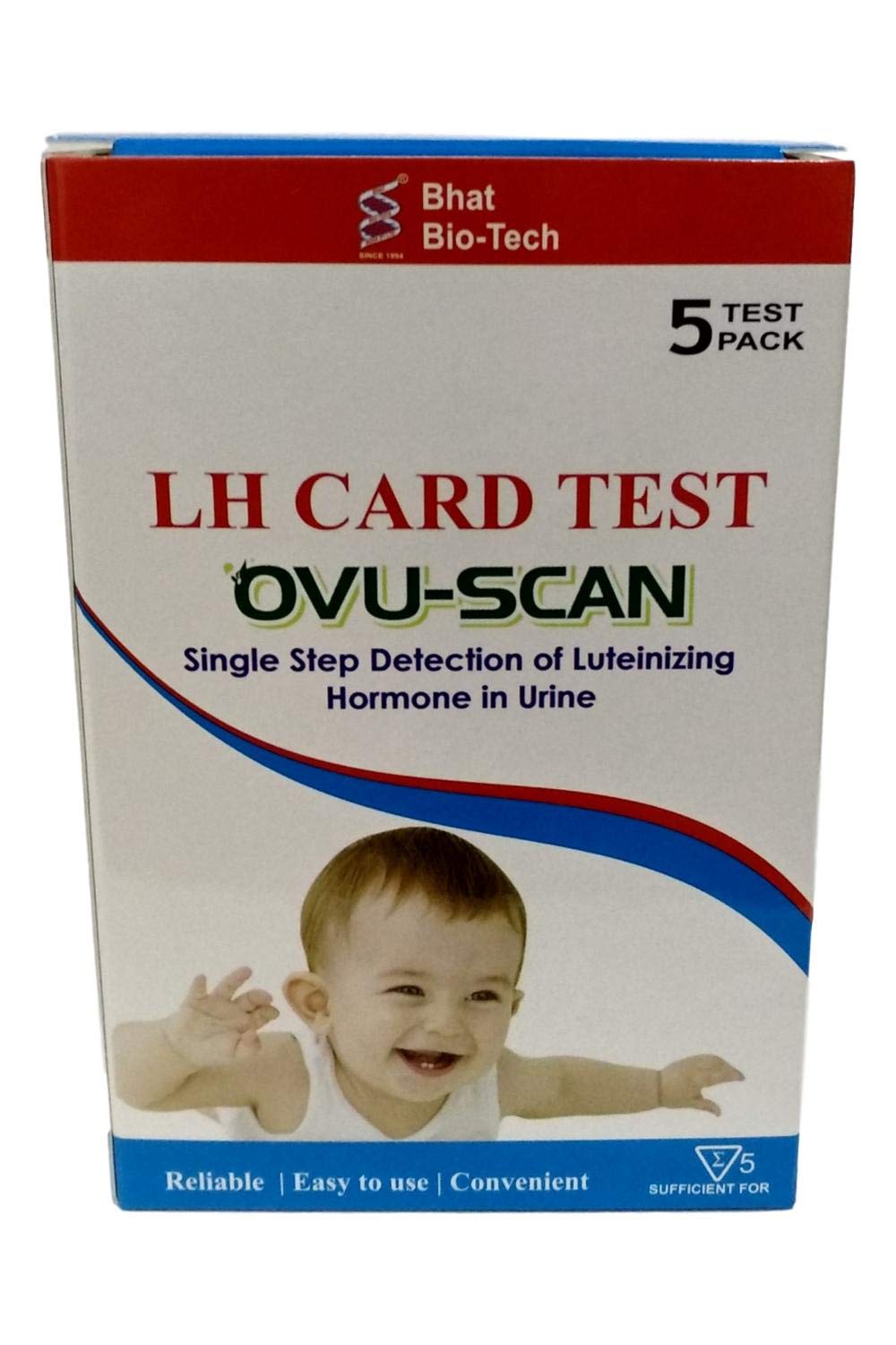 Buy OVU-SCAN LH Card Ovulation Test Kit (5 Test Pack) Online at Low ...