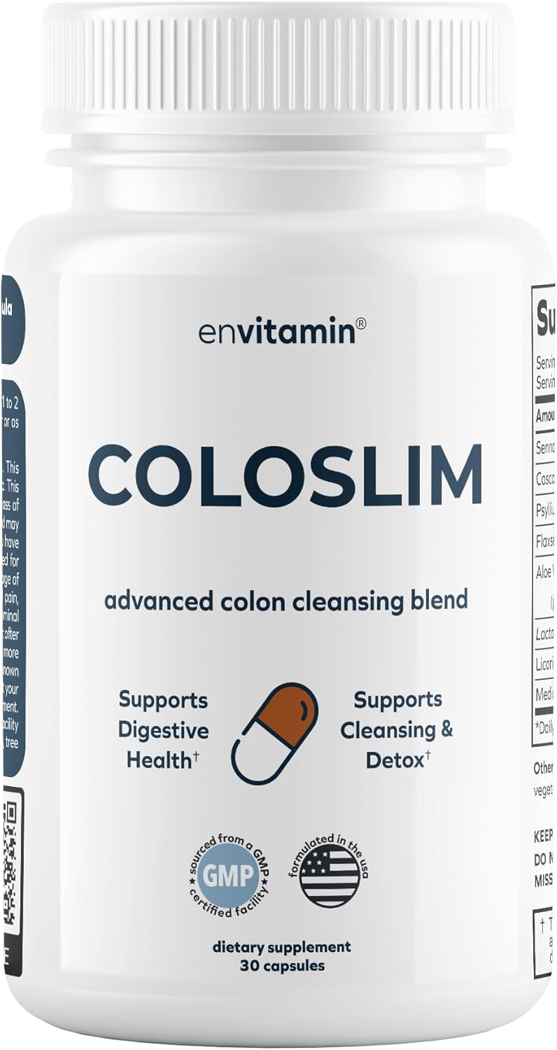 Amazon.com: Coloslim - Gental Colon Cleanse for Digestive Health & Gut ...