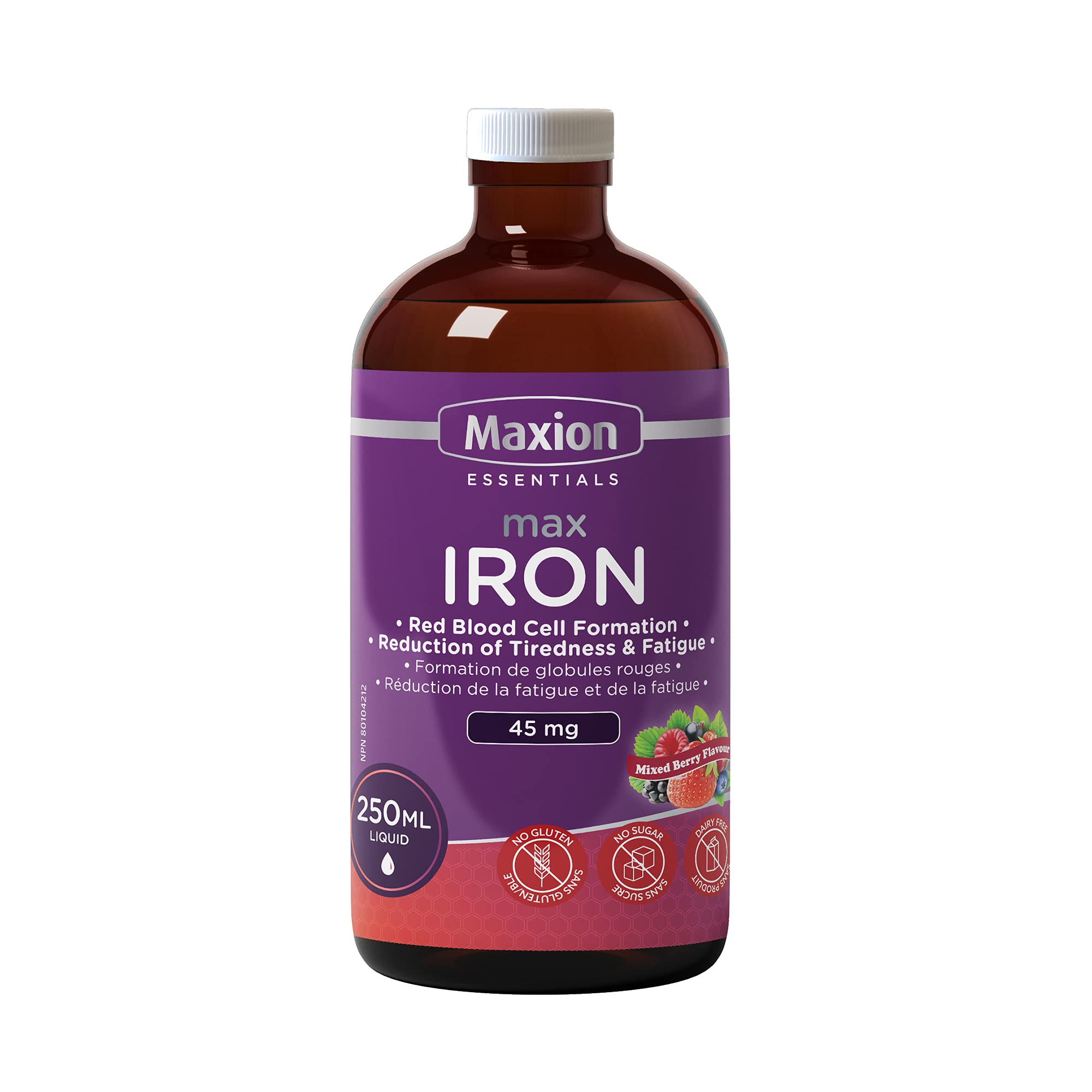 Maxion Iron Blood Booster Supplement to Combat Iron Deficiency Anemia ...