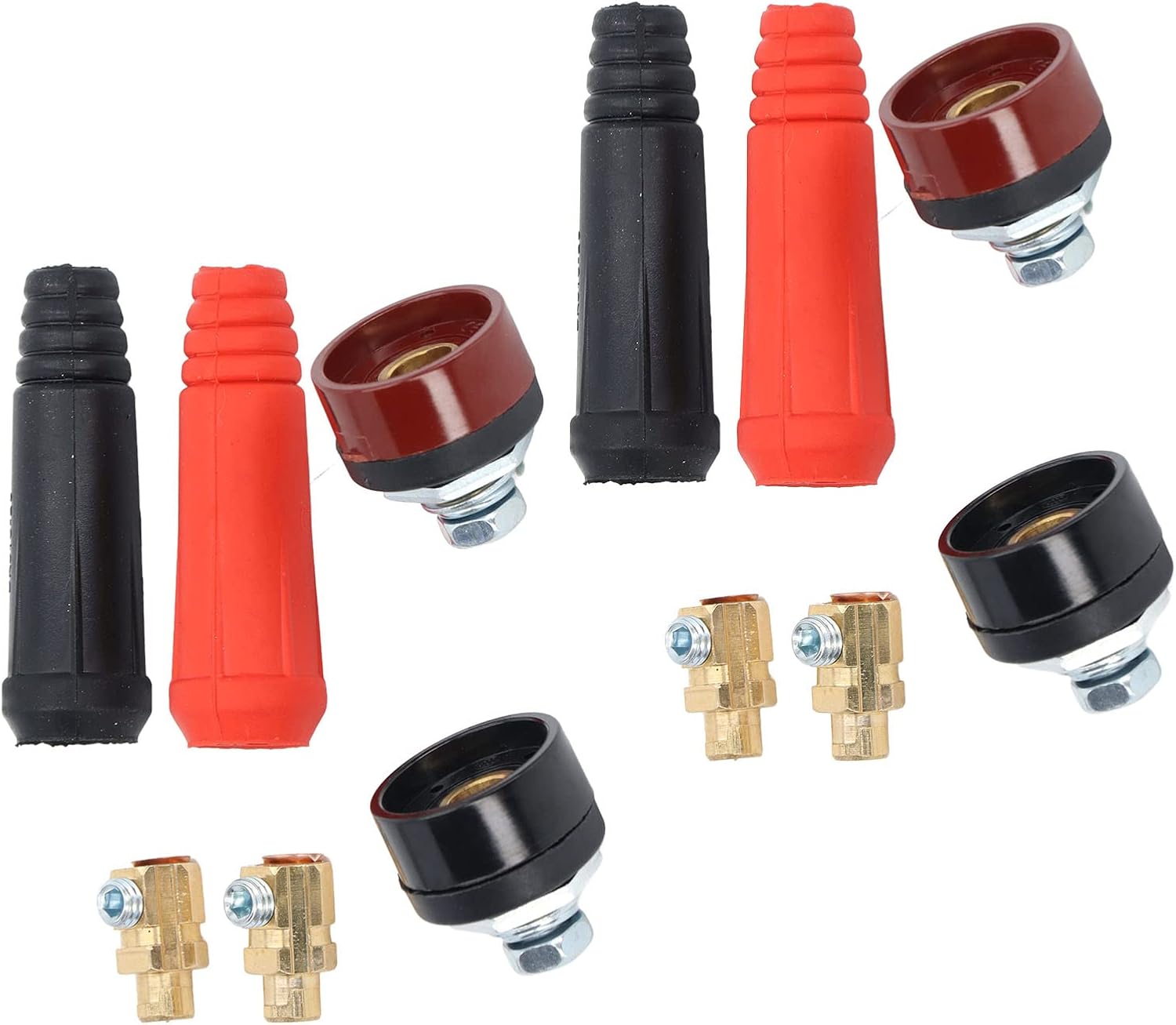 Welding Cable Panel Connector Set, Standard Design Easy Installation ...