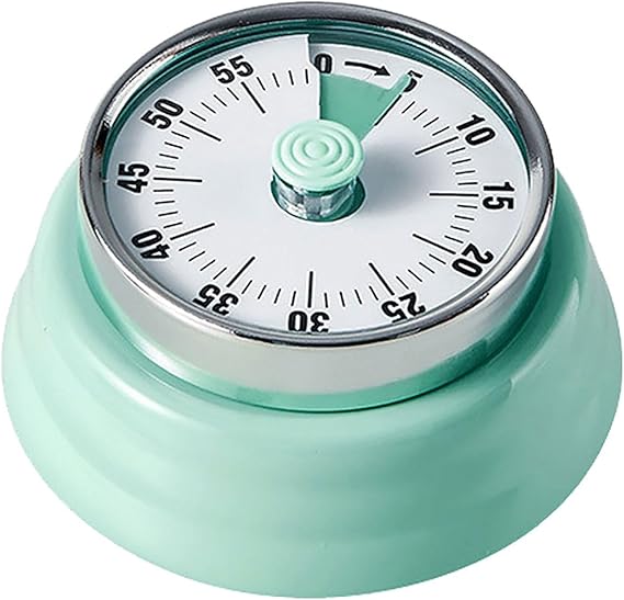 Amazon.com: Elegant Stainless Steel Vintage Kitchen Timer with Magnetic ...