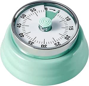 Amazon.com: Elegant Stainless Steel Vintage Kitchen Timer with Magnetic ...