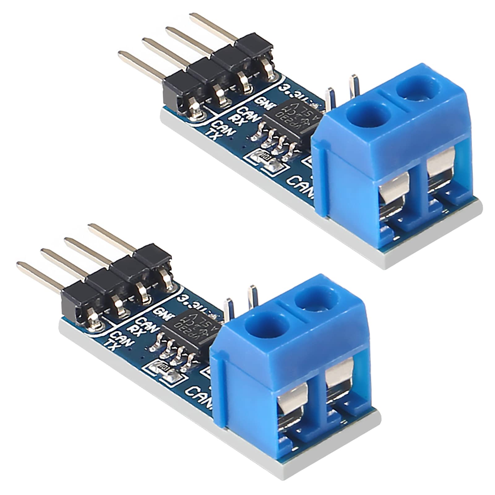 Amazon.com: Diitao 2PCS CAN Board SN65HVD230 3.3V Network Transceiver ...