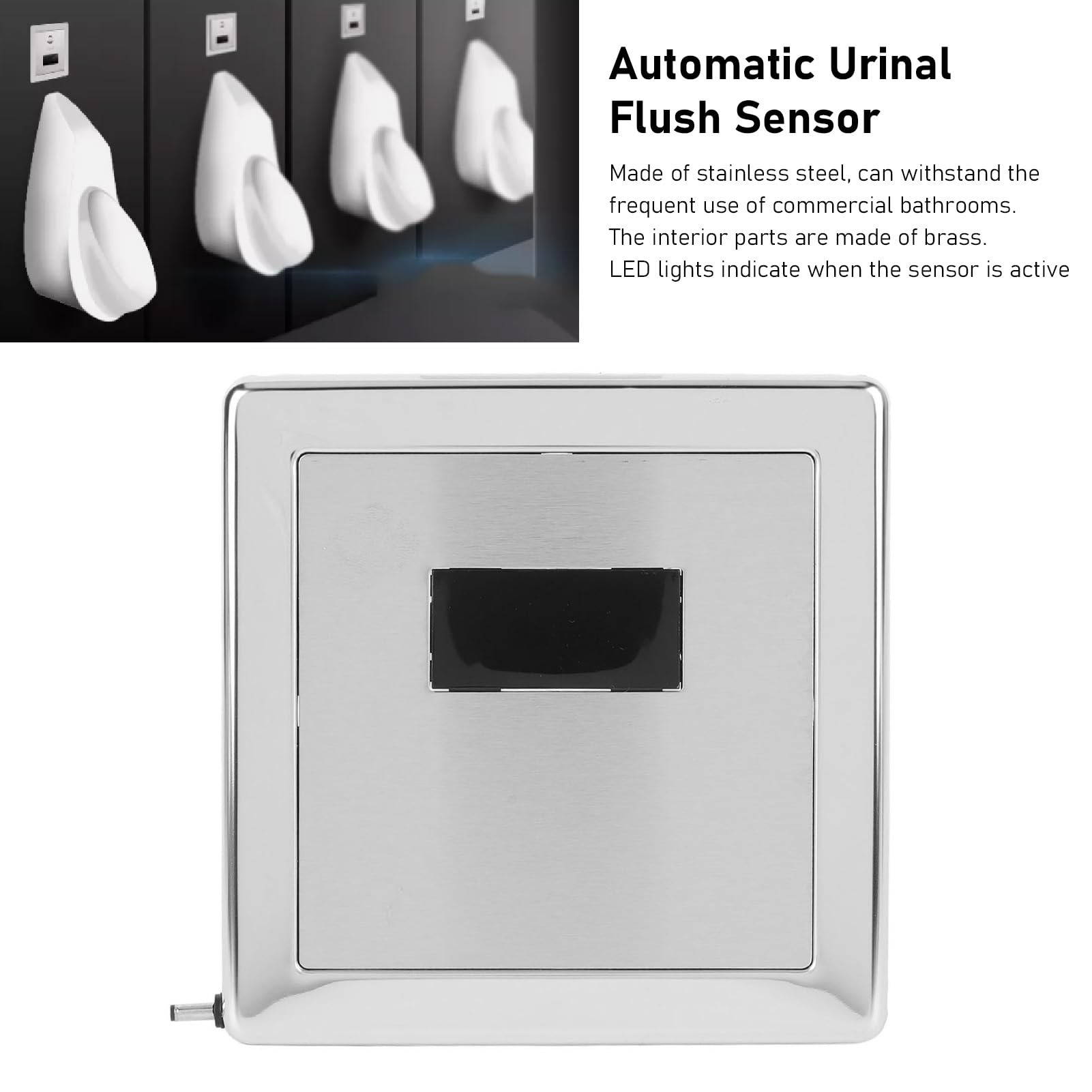 Urinals For Men Bathroom Flush Valve, Automatic Sensor Toilet Urinal ...