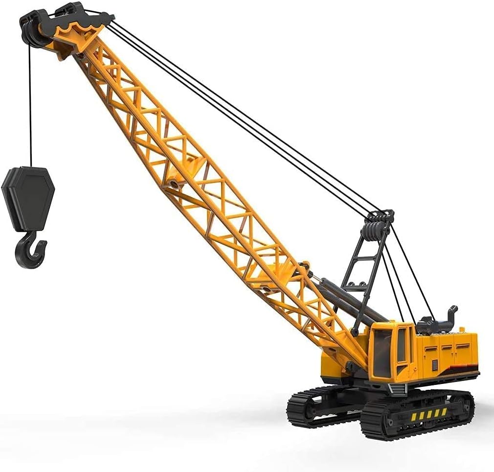 LUCHILE Friction Crane Toys for Boys - Die-cast 1:55 Model Crane Toy ...
