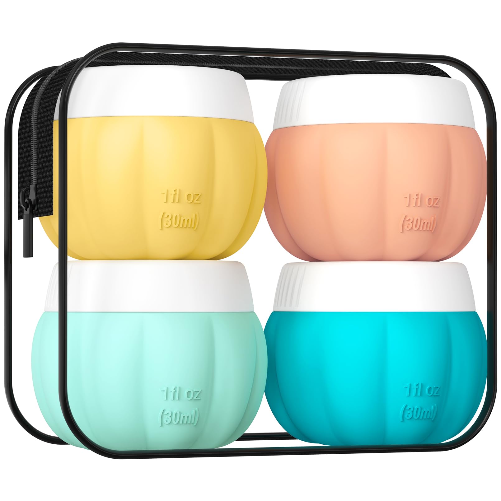 Amazon.com: Ruinovate Tsa Travel Containers for Toiletries Leak Proof ...