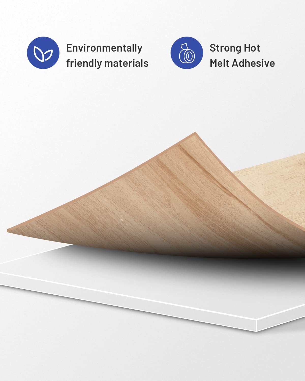 Snapklik.com : FAKILO Maple Edge Banding, 3/4” X 25ft Roll Real Maple ...