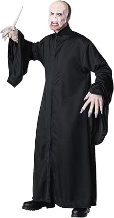 Amazon.com: Rubie's Costume Harry Potter Adult Voldemort Robe, Black ...