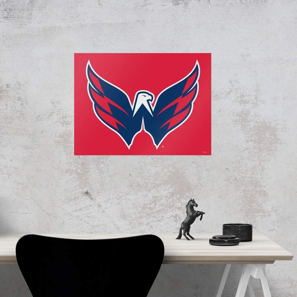 Office Background Washington Capitals Logo All Caps Washington