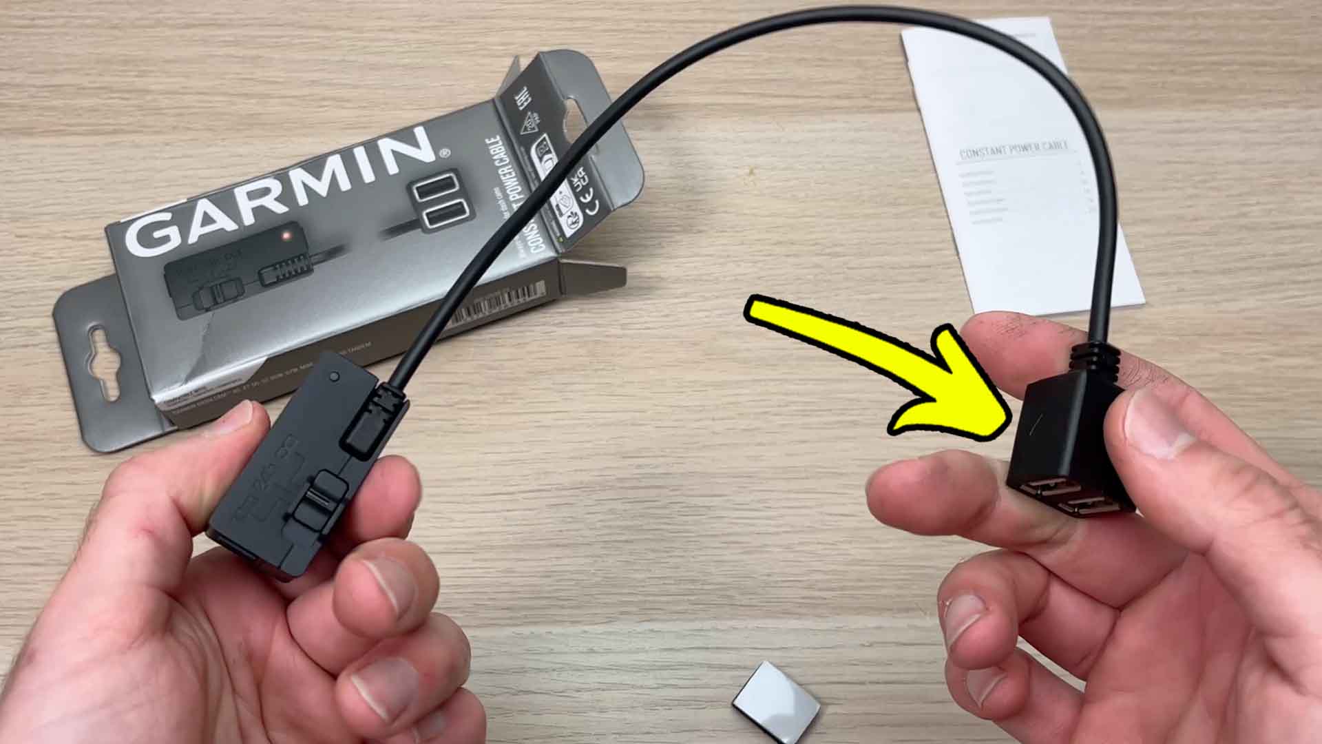 Watch Garmin Constant Power Cable UNBOXING & PRESENTATION on Amazon Live