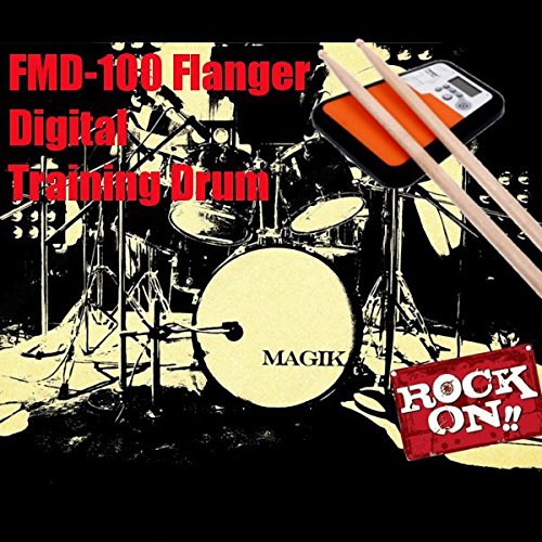 Generic Flanger FMD-100 Digital Drummer Training Drum Practice Pad ...
