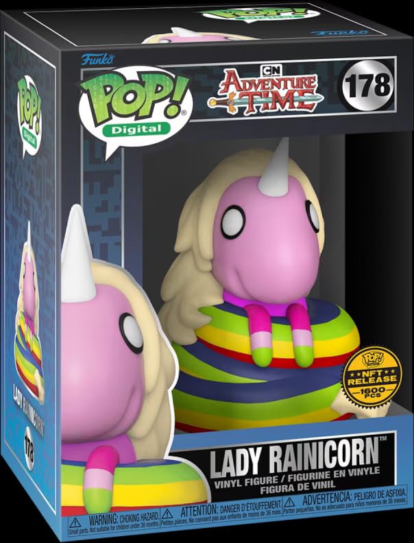 Amazon.com: Funko POP! Digital Lady Rainicorn NFT Exclusive Physical ...