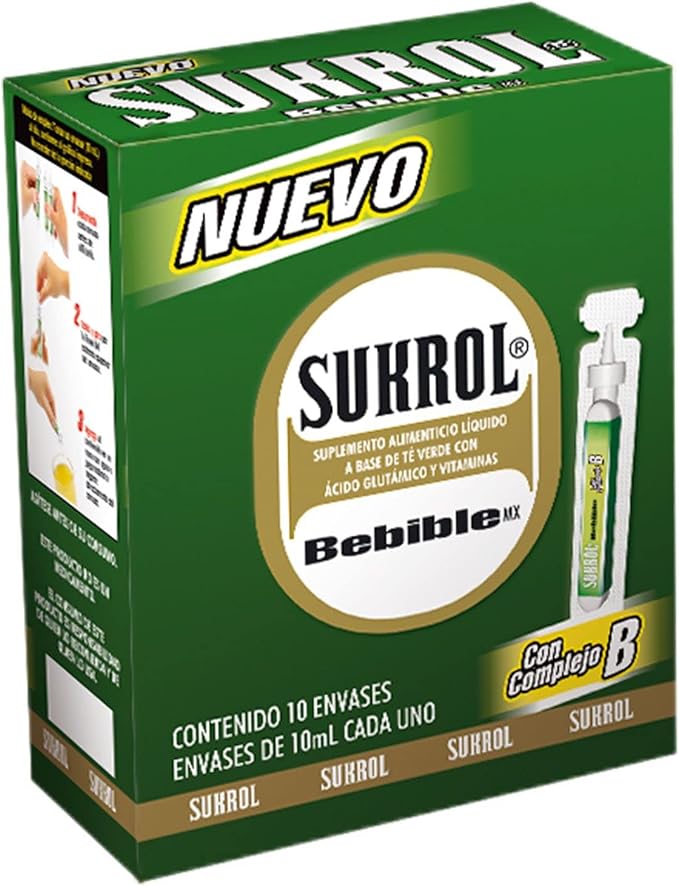 Sukrol Bebible Env C10, Pack of 1 : Amazon.com.mx: Salud y Cuidado Personal