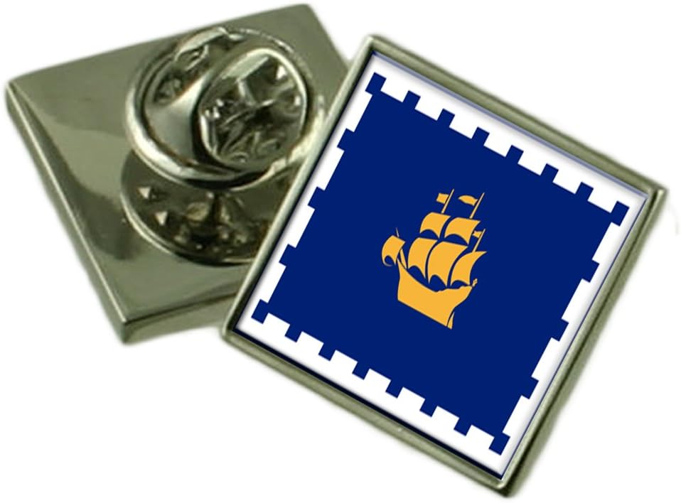 Amazon.com: Quebec City City Canada Flag Lapel Pin Badge Pouch ...