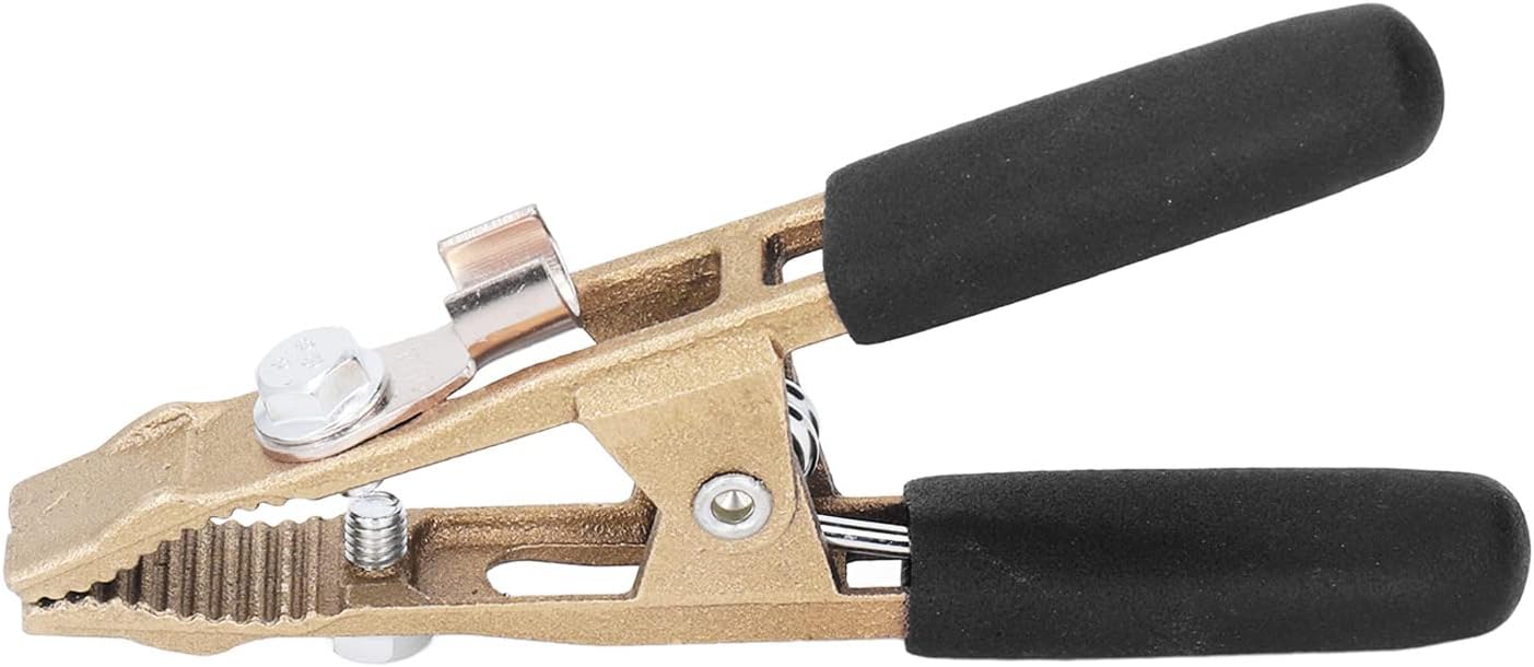A Shape Earth Wire Clamp Brass Grounding Work Clamp Electric Argon Arc ...