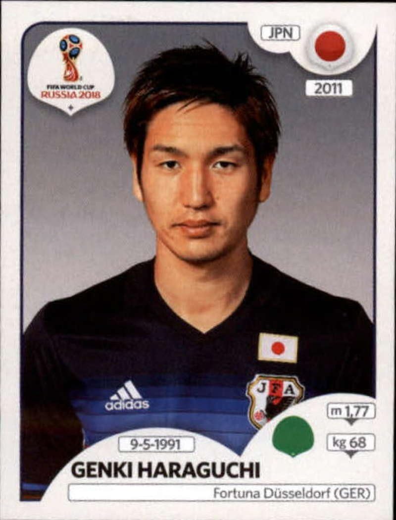Amazon.com: 2018 Panini World Cup Stickers Russia #668 Genki Haraguchi ...