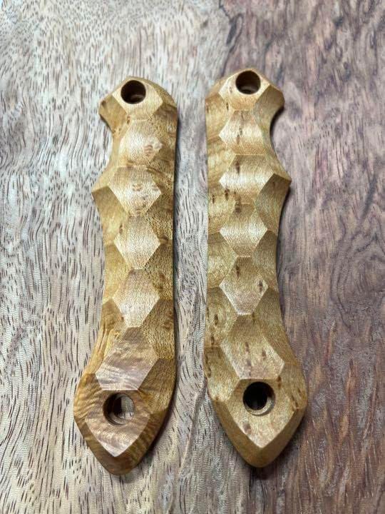 Amazon.co.jp: FEDECA フェデカ 折畳式料理ナイフ用ハンドル バーズアイメープル : おもちゃ