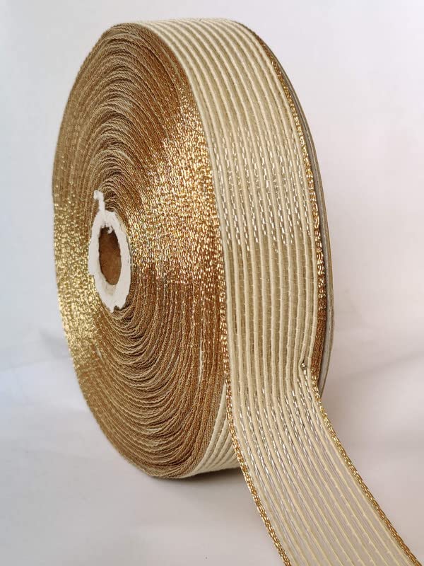 UKIYO | Fancy Decorative Ribbon (L-5 Yard,W-1 Inch) for Christmas ...