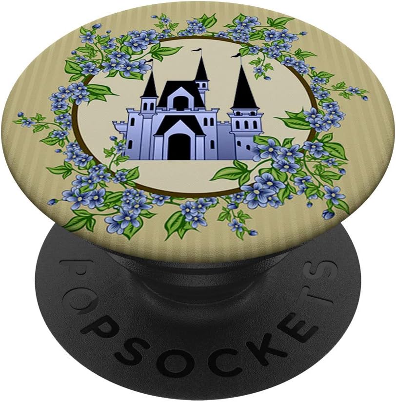 Amazon.com: Princess Fairytale Castle PopSockets PopGrip: Swappable ...