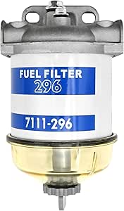 Amazon.com: Vkinman 7111-296 Diesel Fuel Filter Assembly, Replacement ...