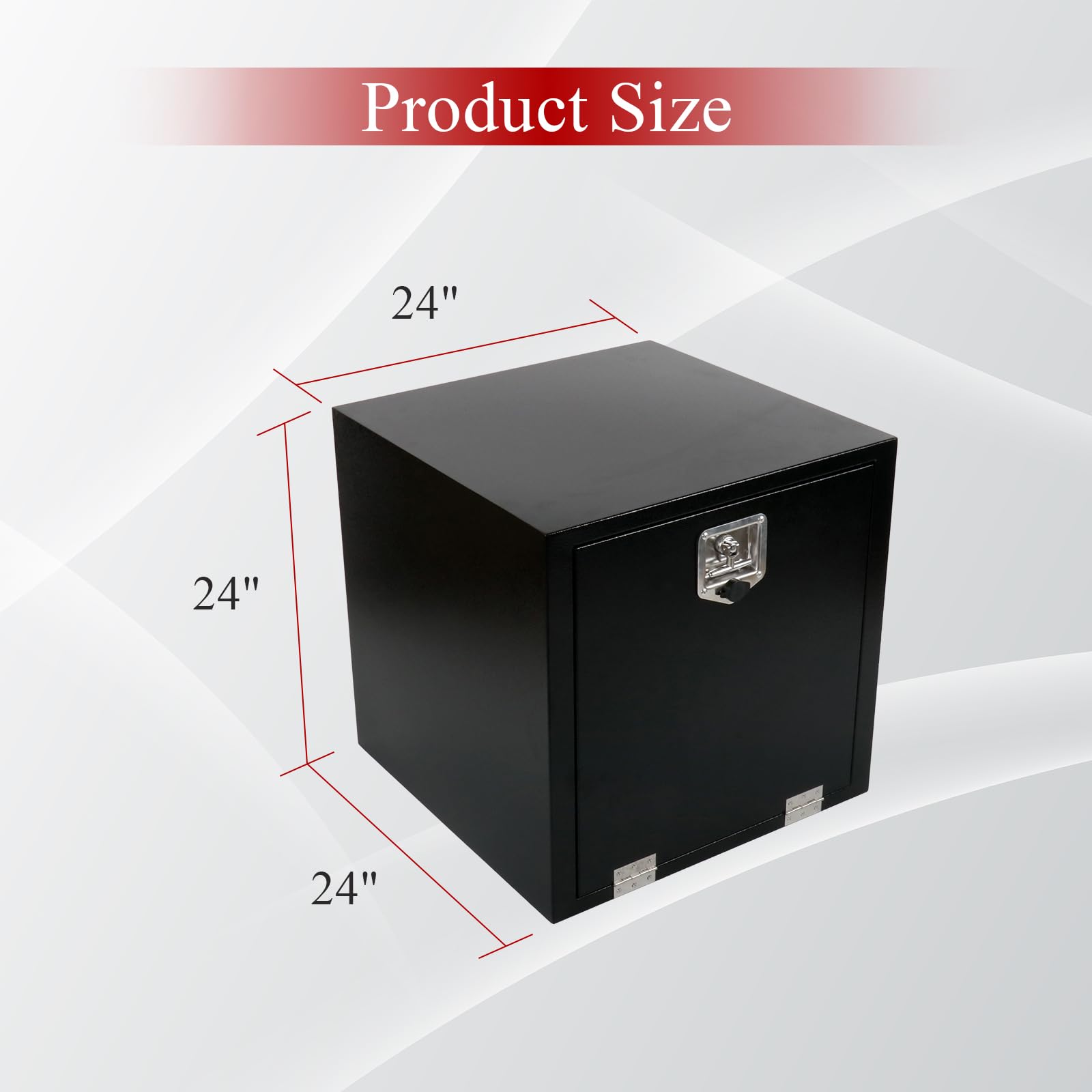 Snapklik.com : BIGREAT 24 Inch Steel Underbody Truck Tool Box & T ...