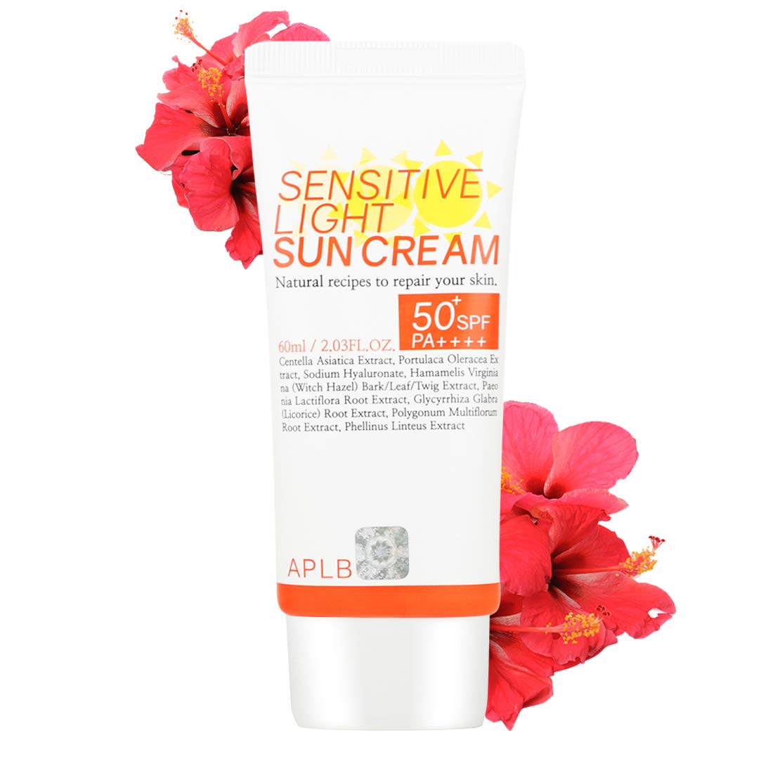 Buy B Sensitive Light Sunscreen SPF 50+/PA++++ 2.03 fl. Oz (60ml ...
