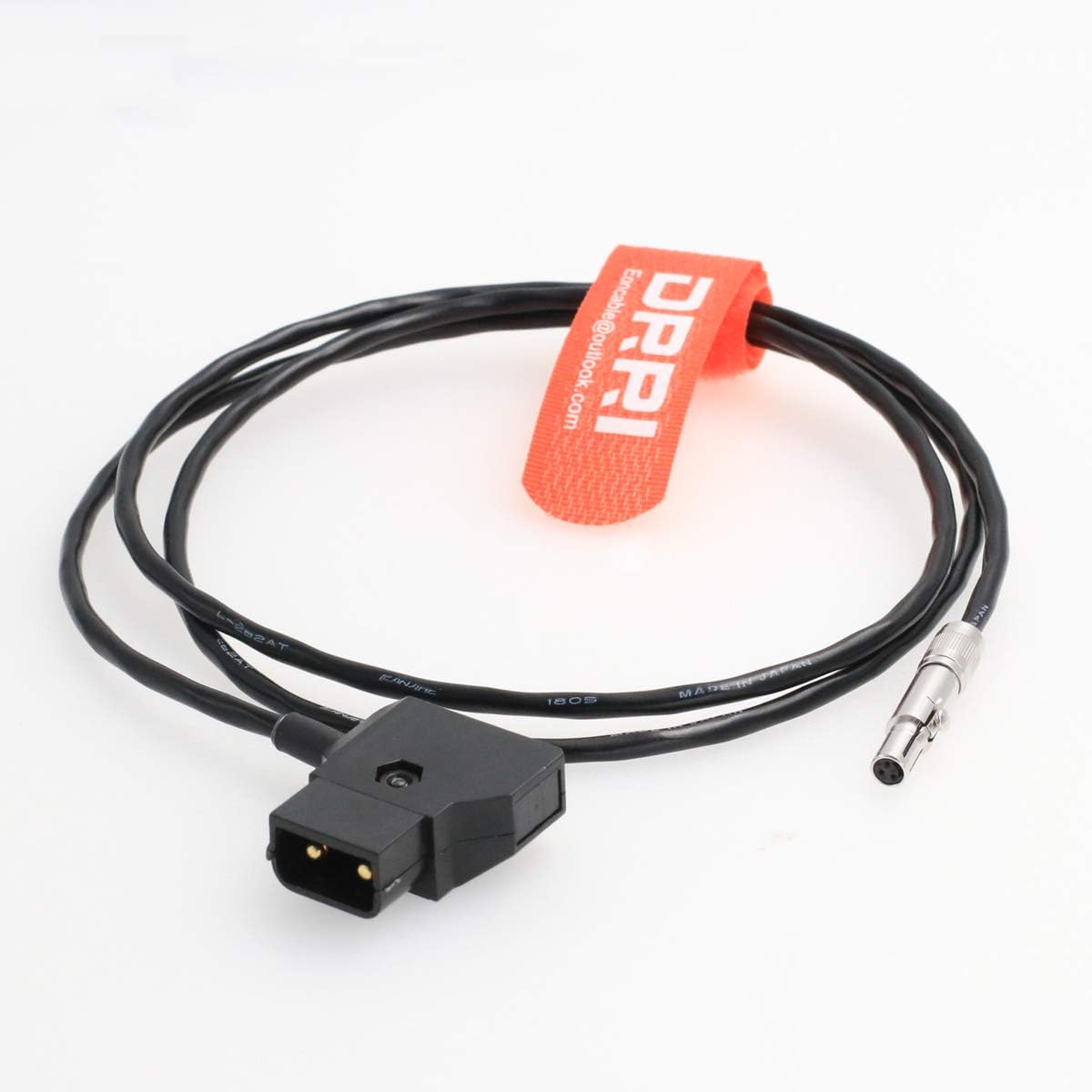 Amazon.com: DRRI Odyssey Neutrik 3Pin D-Tap Power Cable for Odyssey 7Q ...