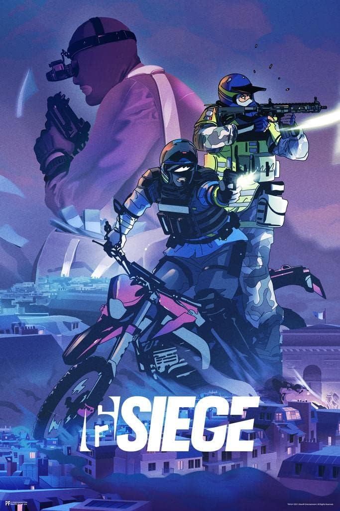 Amazon.com: Rainbow Six Siege Merchandise Battle Pass Main Key Art ...